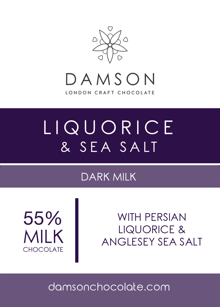 Liquorice & Sea Salt 55% - XTC Chocolate